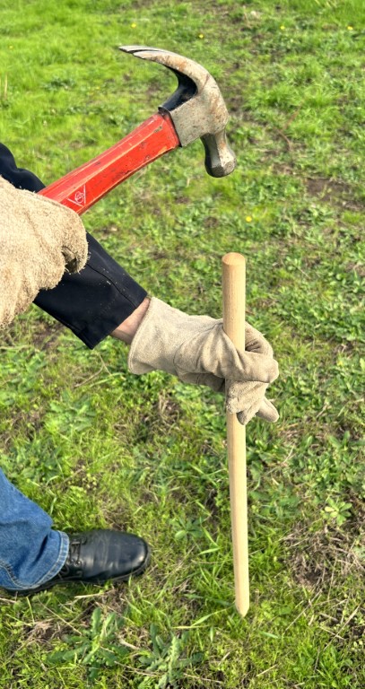 Wooden Ground Stakes - Pole Mount (x2) | Wonder Pole®