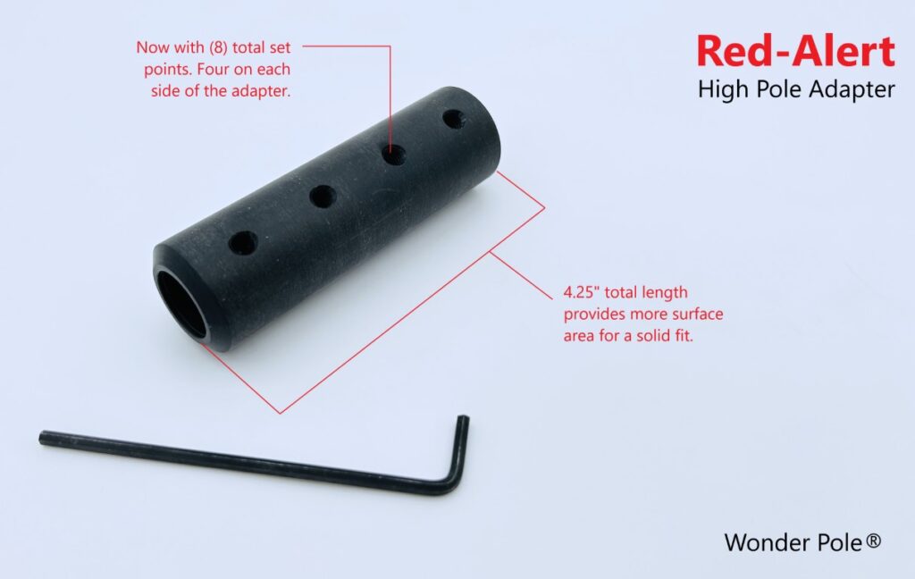 RED-ALERT High Pole Set | Wonder Pole®