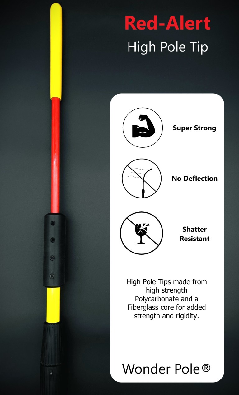 Red-Alert - Wonder Pole - #1 Pilot Car High Pole | Wonder Pole®